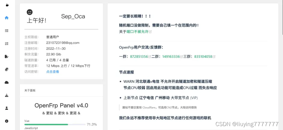 通过Alist+内网穿透实现无封网盘(Win10 64位,手机/平板/电脑均可访问)_openfrp launcher-CSDN博客