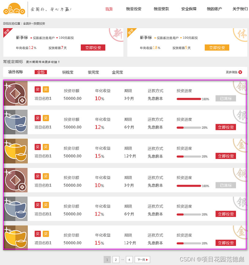 小程序的列表页-商品或新闻展示--【浅入深出系列007】-CSDN博客