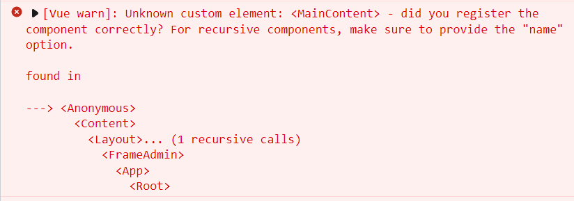 报错Unknown custom element ＜xxx＞ - did you register the component correctly的原因及解决办法_普通网友的博客-CSDN博客