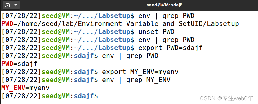 Environment_Variable_and_SetUID_seed 的root密码-CSDN博客