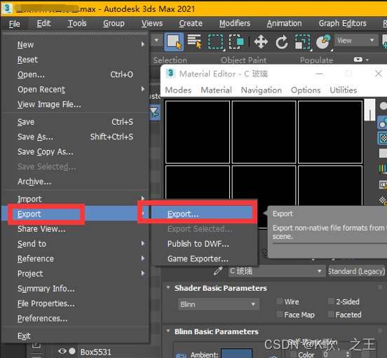 3dmax模型带材质导出obj格式文件的方法与步骤3dmax导出obj带材质 Csdn博客