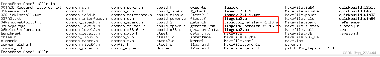 Linpack搭建Centos7.6下的GotoBLAS2的安装-CSDN博客