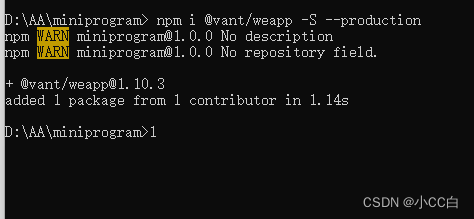 微信小程序引入vant与解决[ app.json 文件内容错误] [“van-button“]: “@vant/weapp/button/index“ 未找到_[ app.json 文件内容 ...