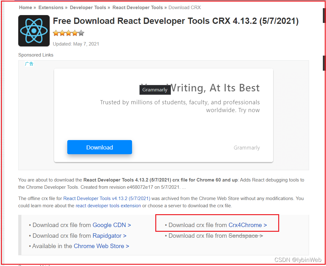 【react Devtools】react Devtools安装后导致项目报错解决办法react Devtools Buildextension 报错 Csdn博客