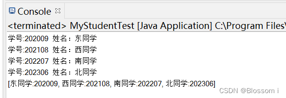 java实验报告D：设计一个MyStudent类，有数据成员sno（学号）和sname（姓名）及其相应的getter和setter方法，且带无参及有参共两个构造方法。_设计一个 ...
