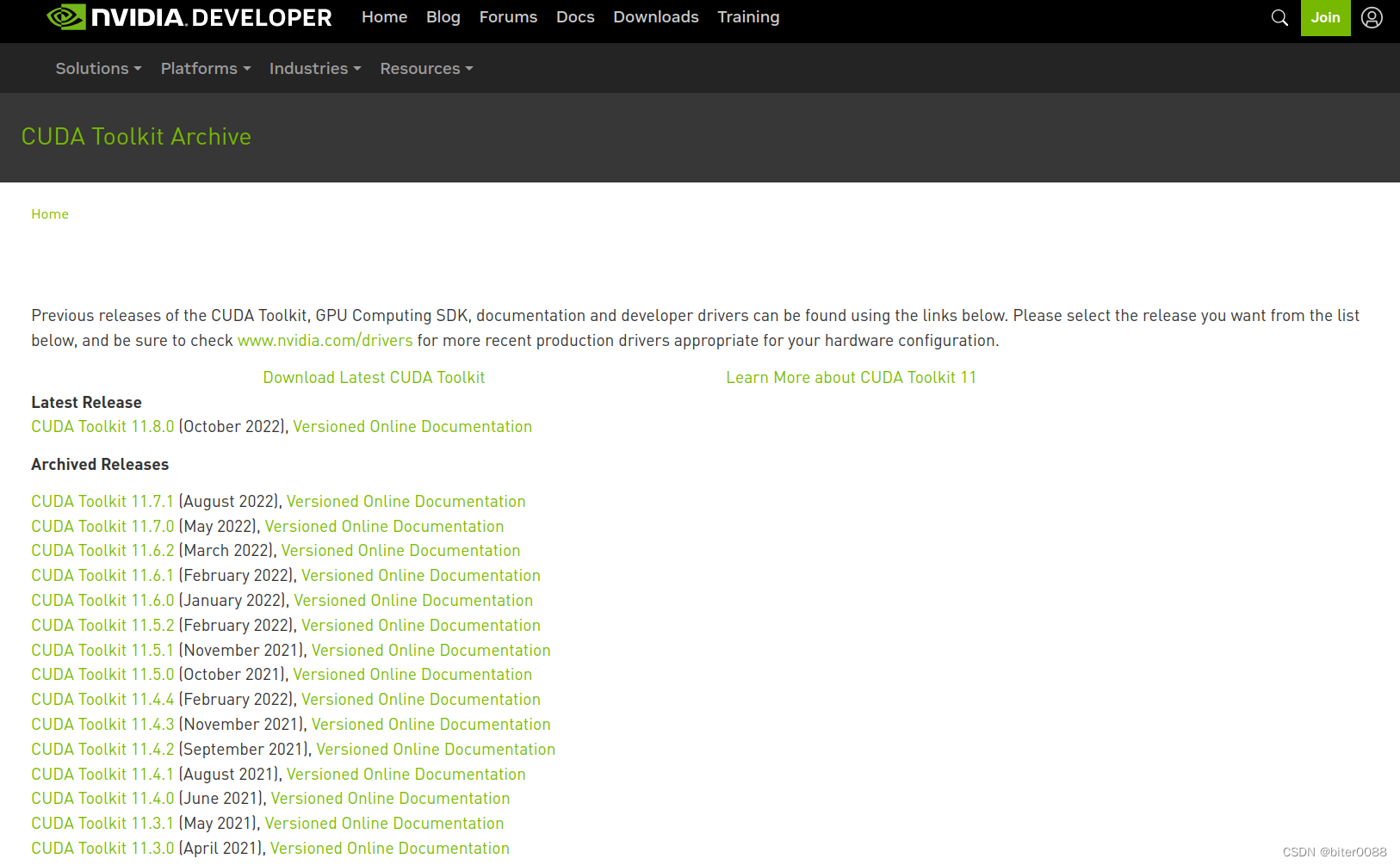 ubuntu18.04配置CUDA-11.3、cuDNN、PyTorch_cuda11.3对应的驱动版本-CSDN博客