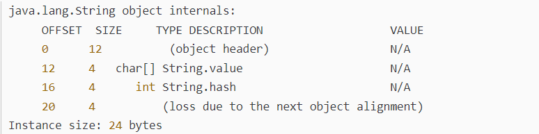 JAVA 计算一个对象占用内存_jol-core 计算字符串占用内存-CSDN博客