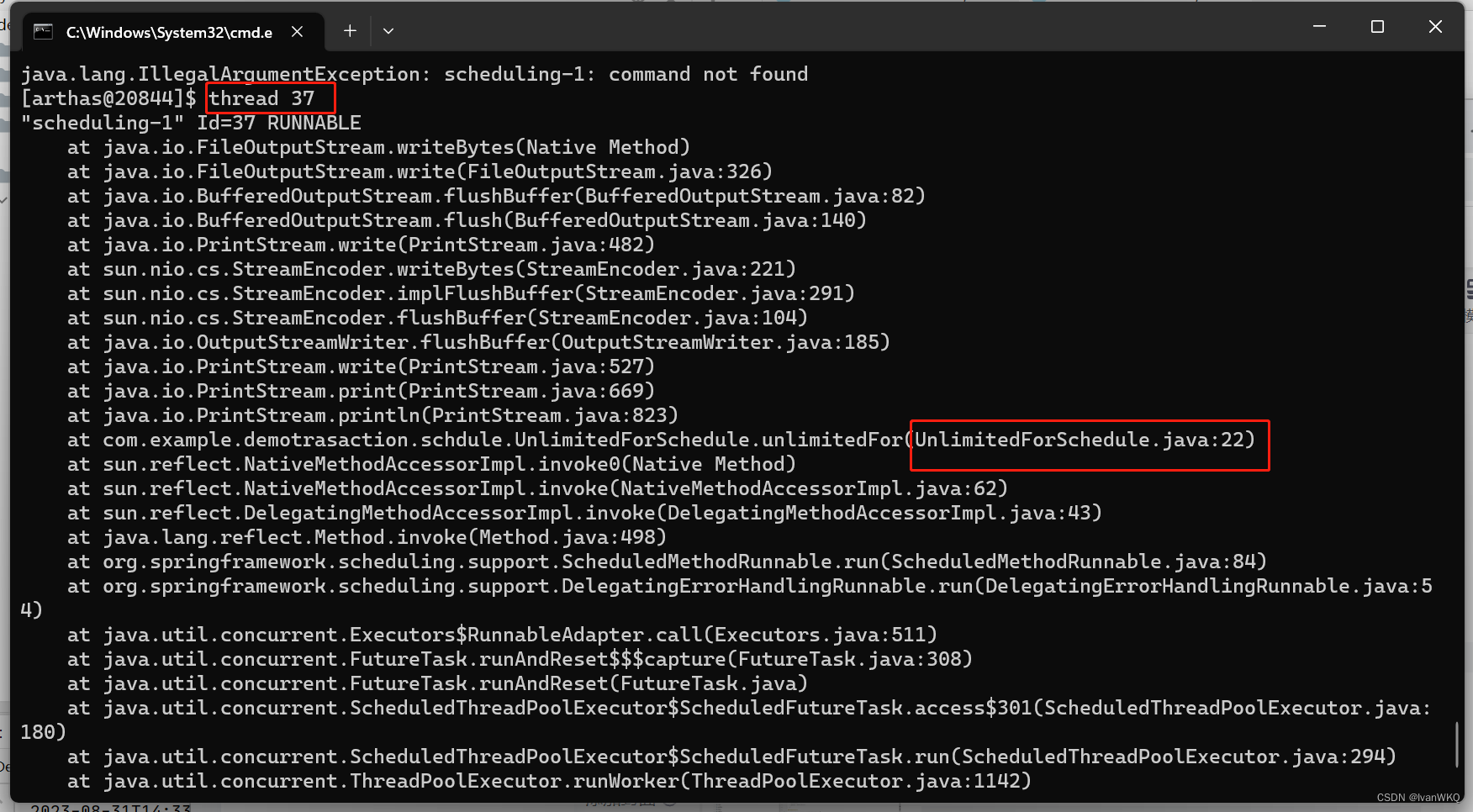 jvm调优工具arthas的简单使用，查看占用cpu资源较高的具体逻辑_arthas 查看cpu-CSDN博客