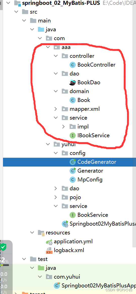 MyBatis-Plus之代码生成器使用方法_mybatis-plus代码生成器代码-CSDN博客