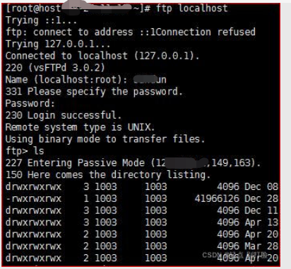 200 PORT command successful. Consider using PASV / Linux 部署vsftp不能正常访问 ...
