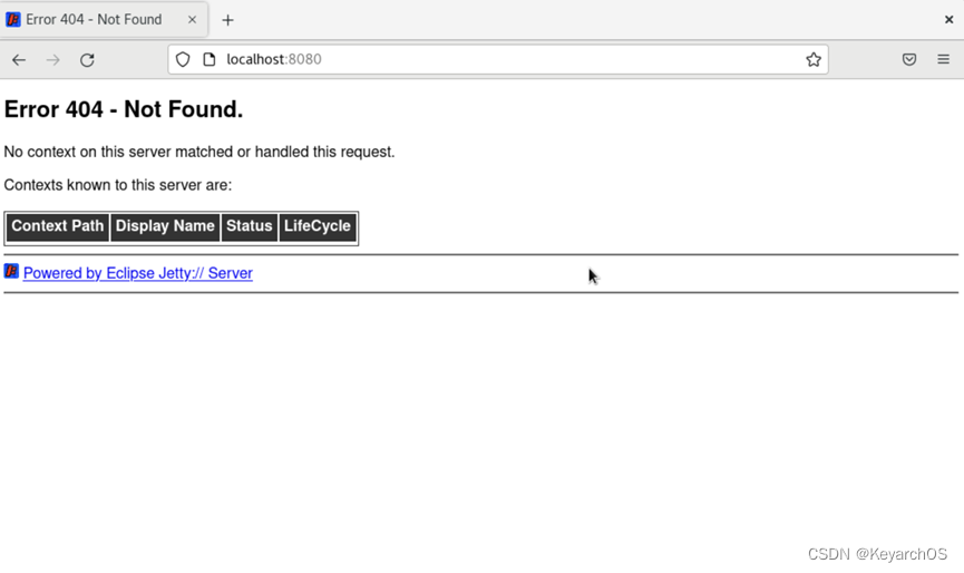 KeyarchOS(KOS) 安装 Jetty-CSDN博客