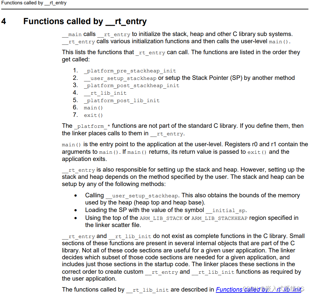 【不是问题的问题】为什么复位中断服务程序里面直接调用的main函数，难道所有程序都在复位中断里面执行的？复位中断服务程序csdn Csdn博客