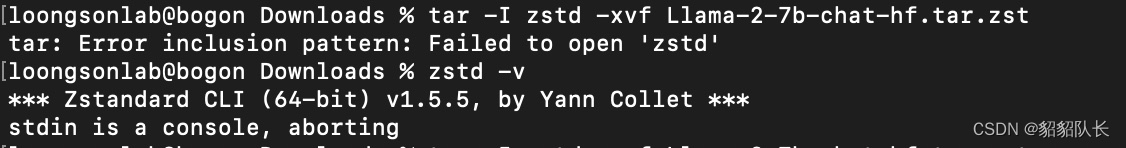 tar: Error inclusion pattern: Failed to open ‘zstd‘_failed to open 'zstd-CSDN博客