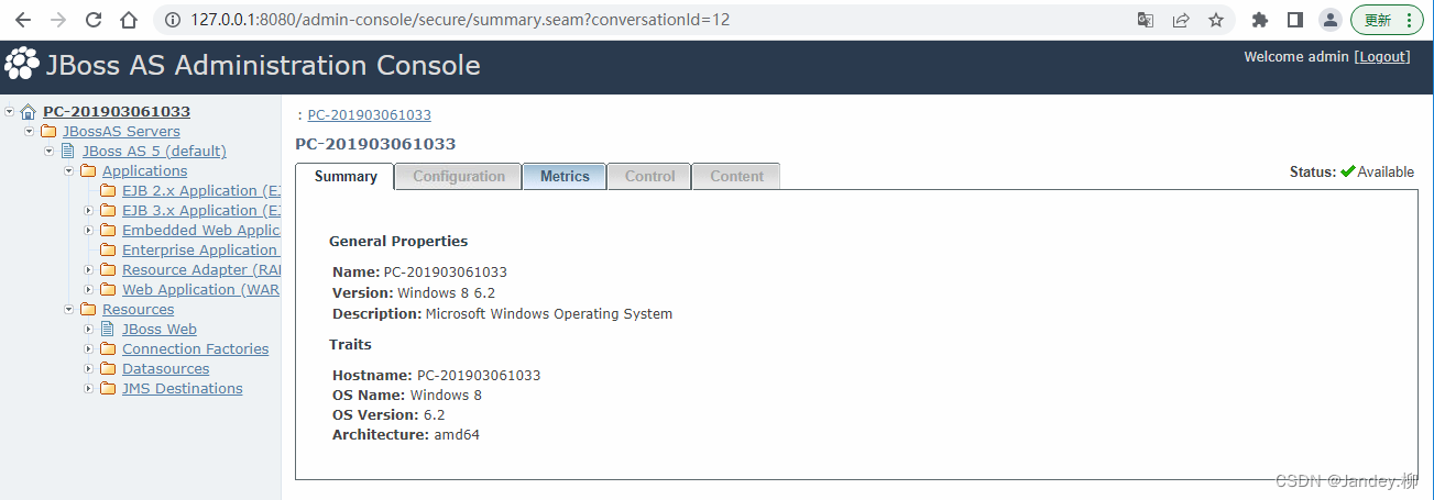 windows下jboss-5.1.0.GA 安装详细步骤_jboss-5.1 jar包下载-CSDN博客