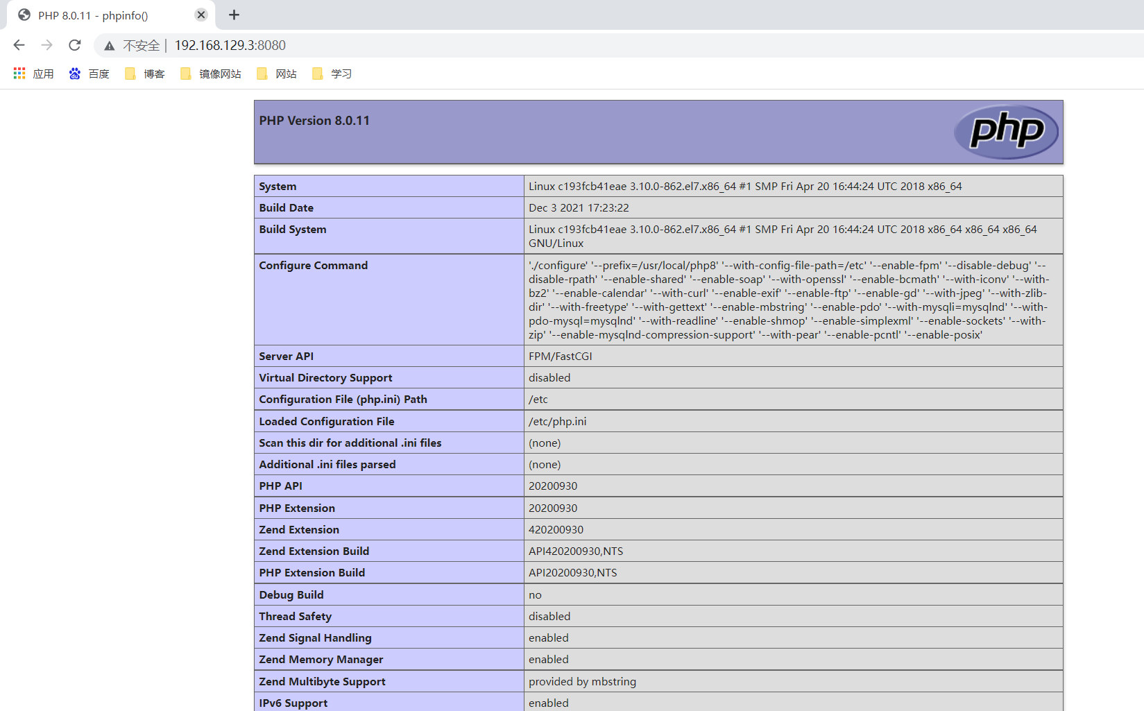 Docker基于centos部署lnmp_1314444的博客-CSDN博客