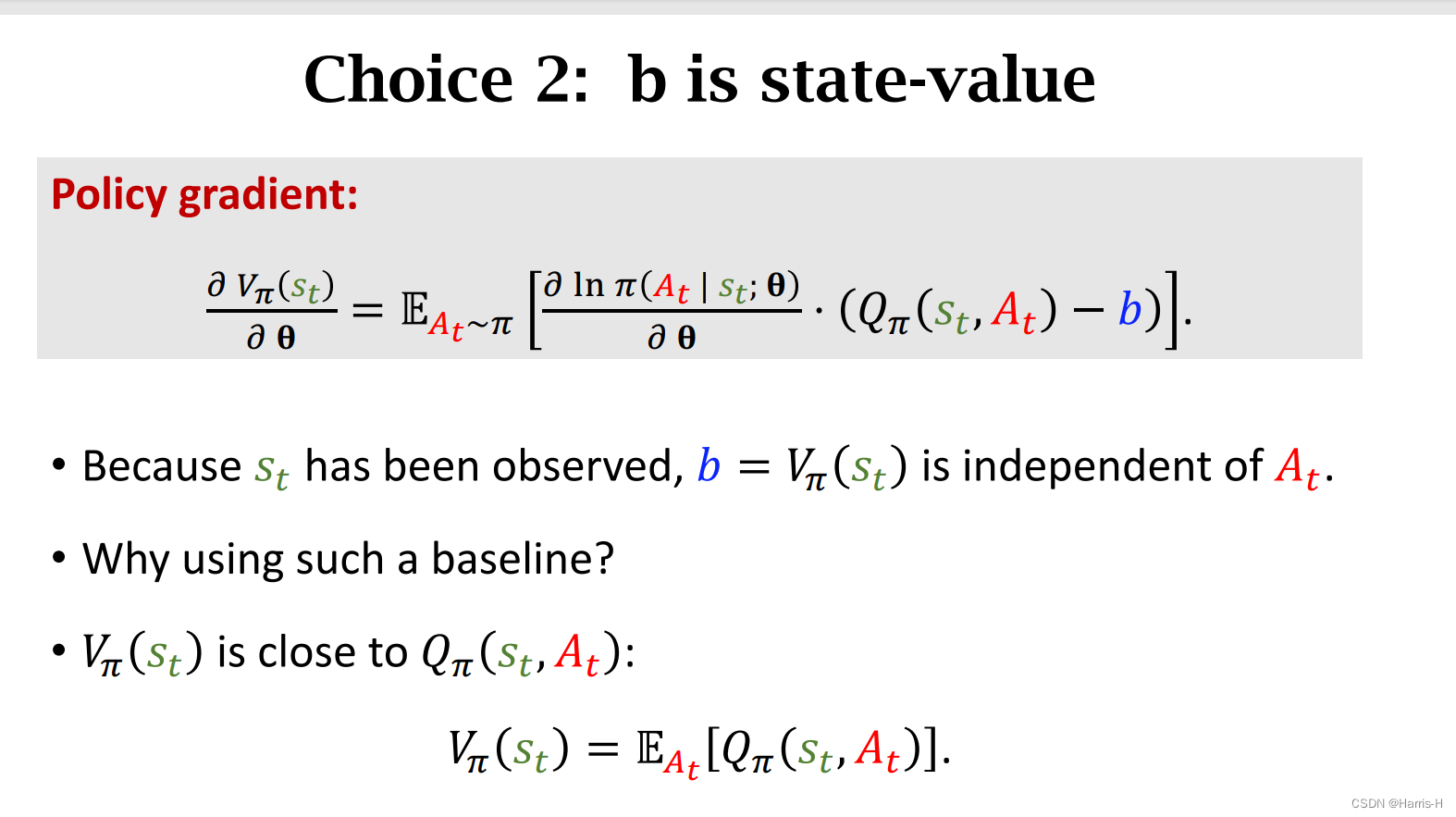 Policy Gradient with Baseline_policy gradients:reinforce with baseline-CSDN博客