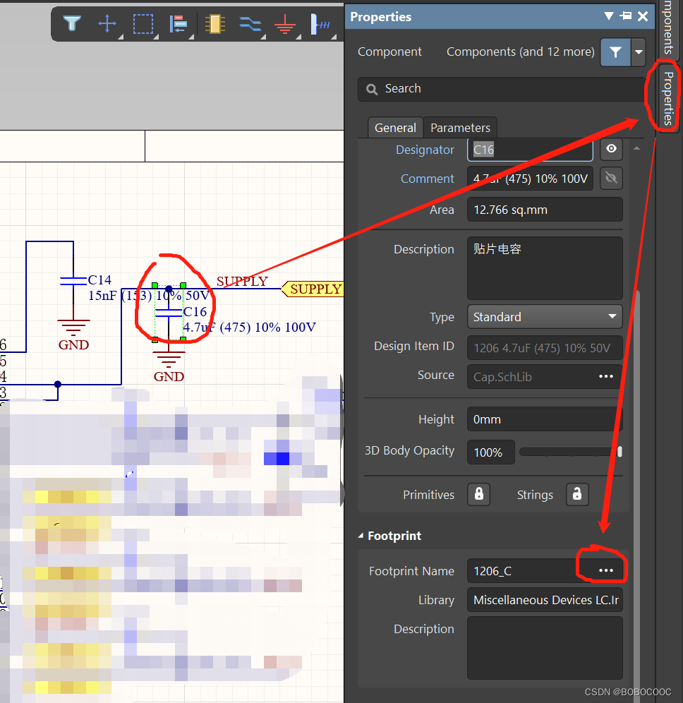 【Altium Designer 21】单个元器件更新对应PCB封装_ad原理图怎么修改单个元件封装-CSDN博客