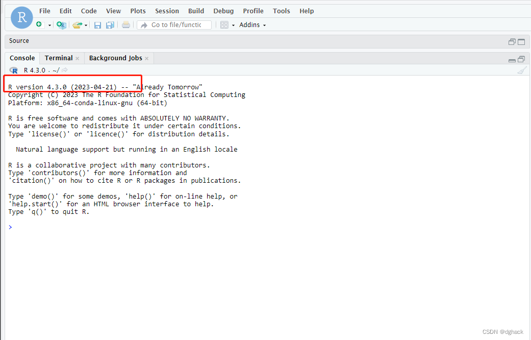 ubuntu安装RStudio Server并使用conda虚拟环境中的R_安装rstudioserver 并使用conda管理包-CSDN博客