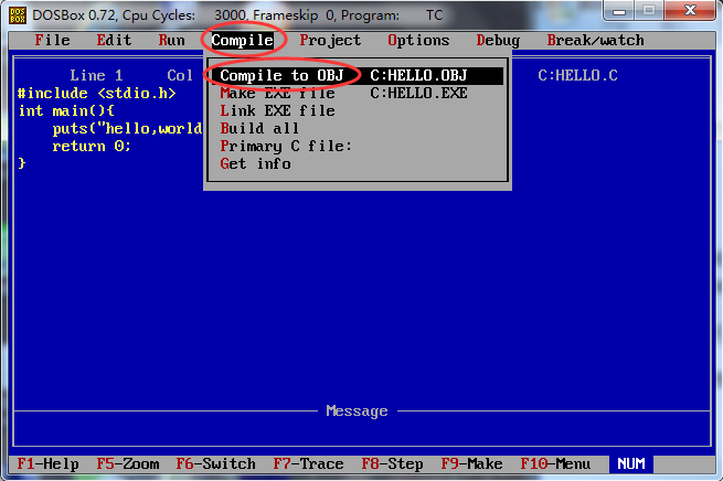 Turbo C 2.0使用教程（非常详细）从零基础入门到精通，看完这一篇就够了-CSDN博客