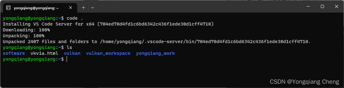 使用 Visual Studio Code (VS Code) 访问 Windows Subsystem for Linux (WSL)_vscode操作wsl-CSDN博客