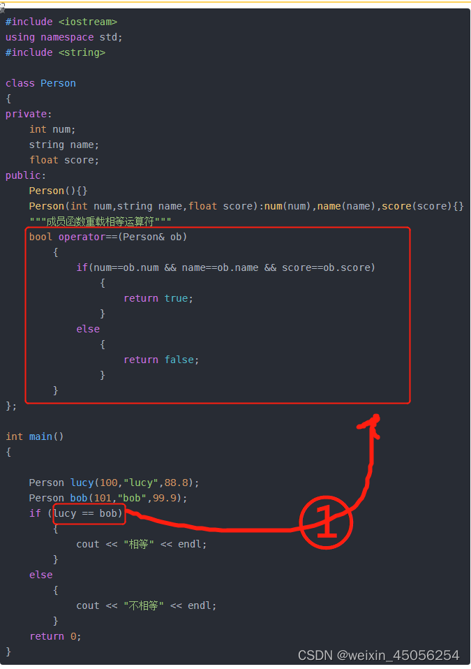 【C++封装】重载运算符_ostream operator-CSDN博客