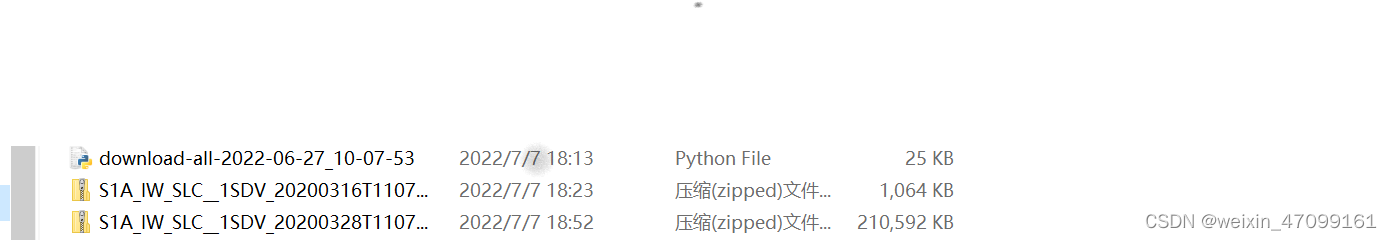 ASF网站自带python脚本完成sentinel-1数据自动下载_asf download python script.py批量下载怎么操作 ...