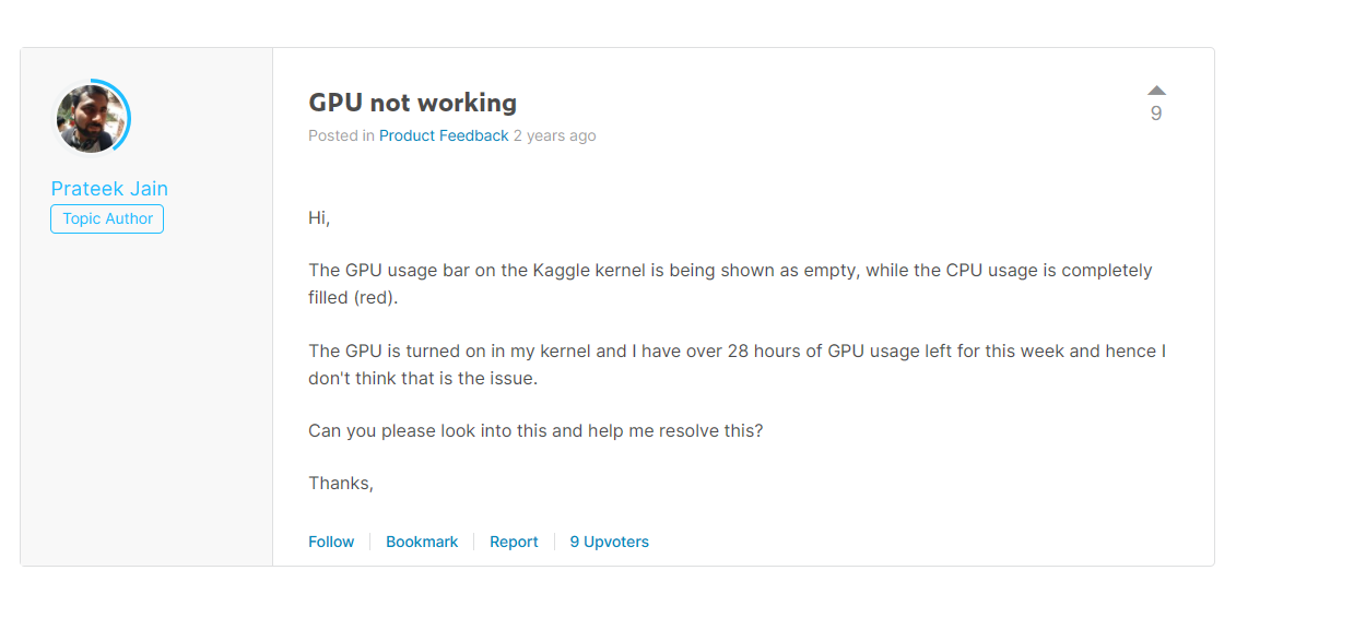 Kaggle平台上运行TensorFlow时GPU利用率为0_kaggle中的gpu为什么用不了-CSDN博客