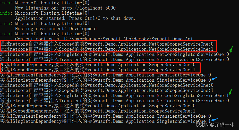 使用autofac实现完全替换netcore自带的容器并通过特性完成依赖注入以及配置文件中值的注入以及切面拦截useautofac Csdn博客 1359