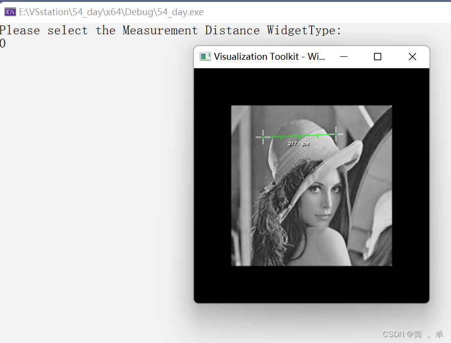 VTK：交互部件——测量类Widget的应用_vtkdistancewidget-CSDN博客
