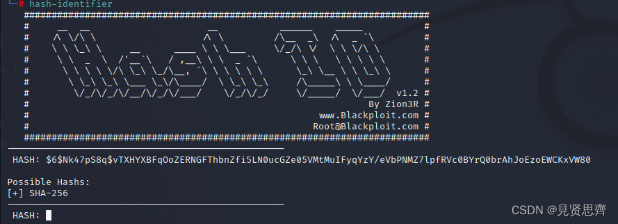hash-identifier识别加密算法_在线加密识别hashid-CSDN博客