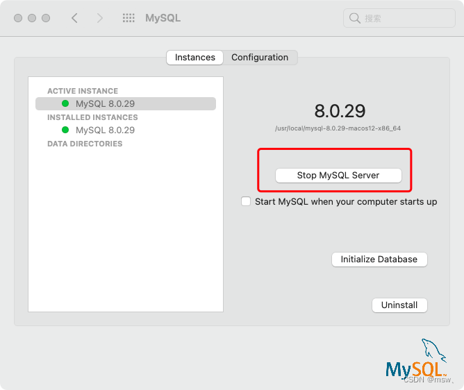 Mac重置mysql密码 Mac修改mysql密码 Csdn博客