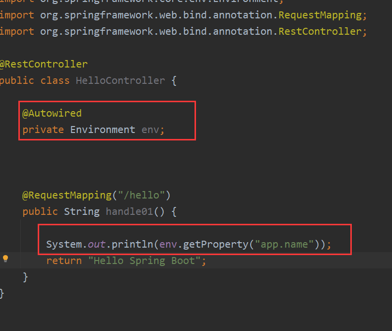 Spring Boot 获取配置之env方式_springboot env-CSDN博客