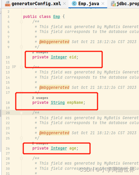 Mybatis逆向工程实体类属性名与数据库字段名不一致问题mybaties逆向工程生成的entiy里面的字段与数据库的不一致 Csdn博客