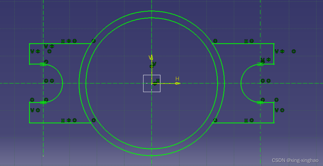 Catia 底座零件草图绘制_catia软件零件绘图-CSDN博客