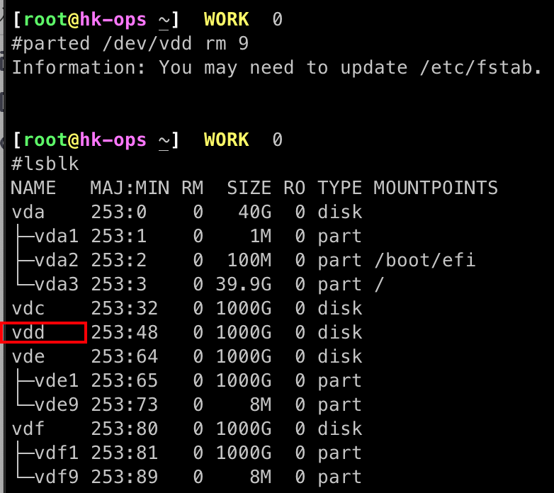 parted分区工具_parted分区 删除命令-CSDN博客