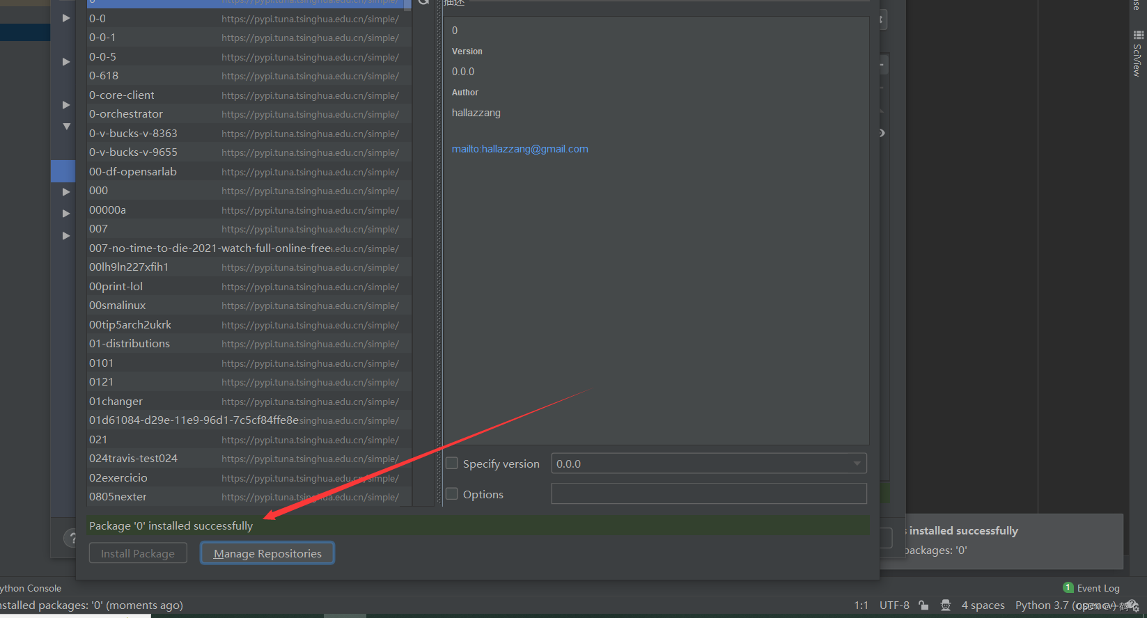 关于pycharm导入模块报错：Try to run this command from the system terminal. Make sure that you use the ...
