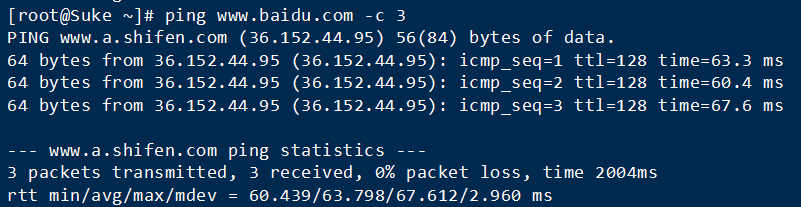 Linux的ping语句参数意义_linux ping 参数-CSDN博客