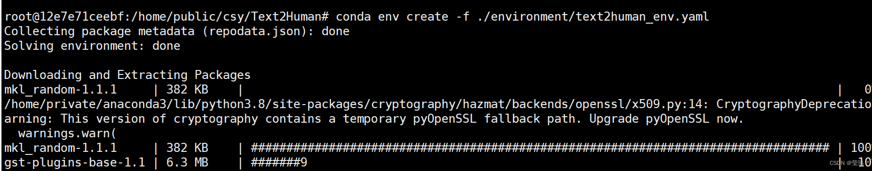 导入yaml环境时出现错误CondaHTTPError: HTTP 000 CONNECTION FAILED for url..._conda导入ymal环境中断-CSDN博客