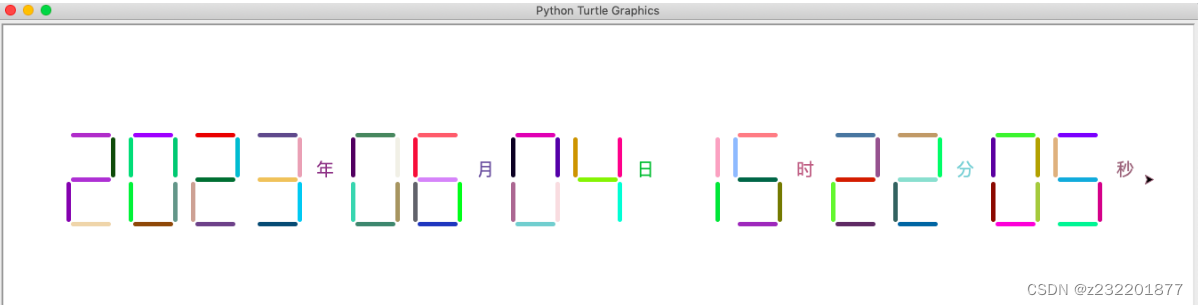 Python 七彩数码管用爬虫绘制彩色七段数码管 Csdn博客 