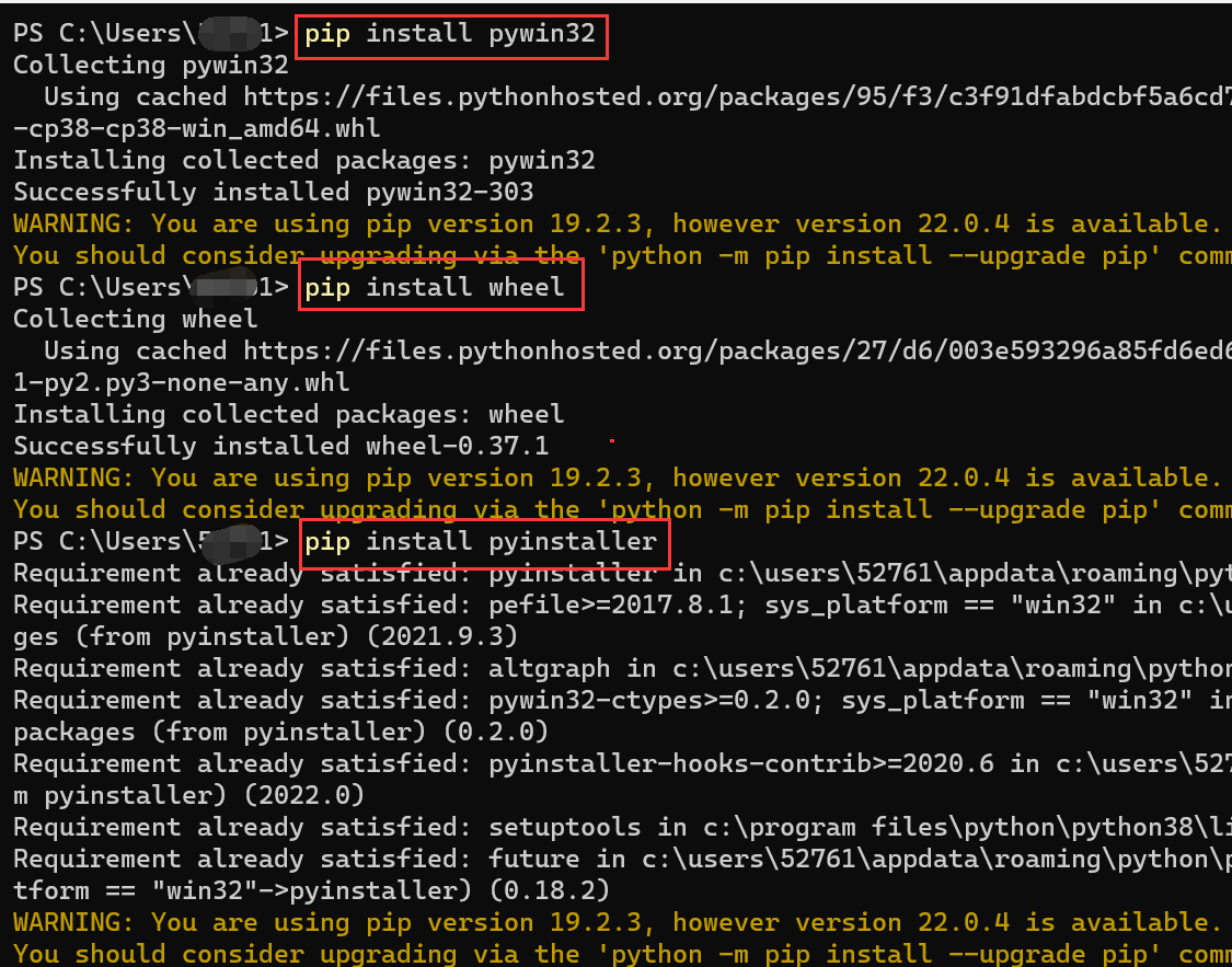 windows下pyinstaller安装_windows pyinstaller-CSDN博客