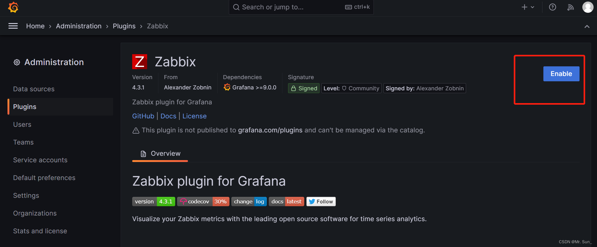 03 Grafana插件安装并接入zabbix数据源_『实战-精华篇』-CSDN专栏