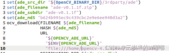 CMAKE编译 opencv、opencv_contrib出现ADE无法下载解决方案_opencv ade-CSDN博客