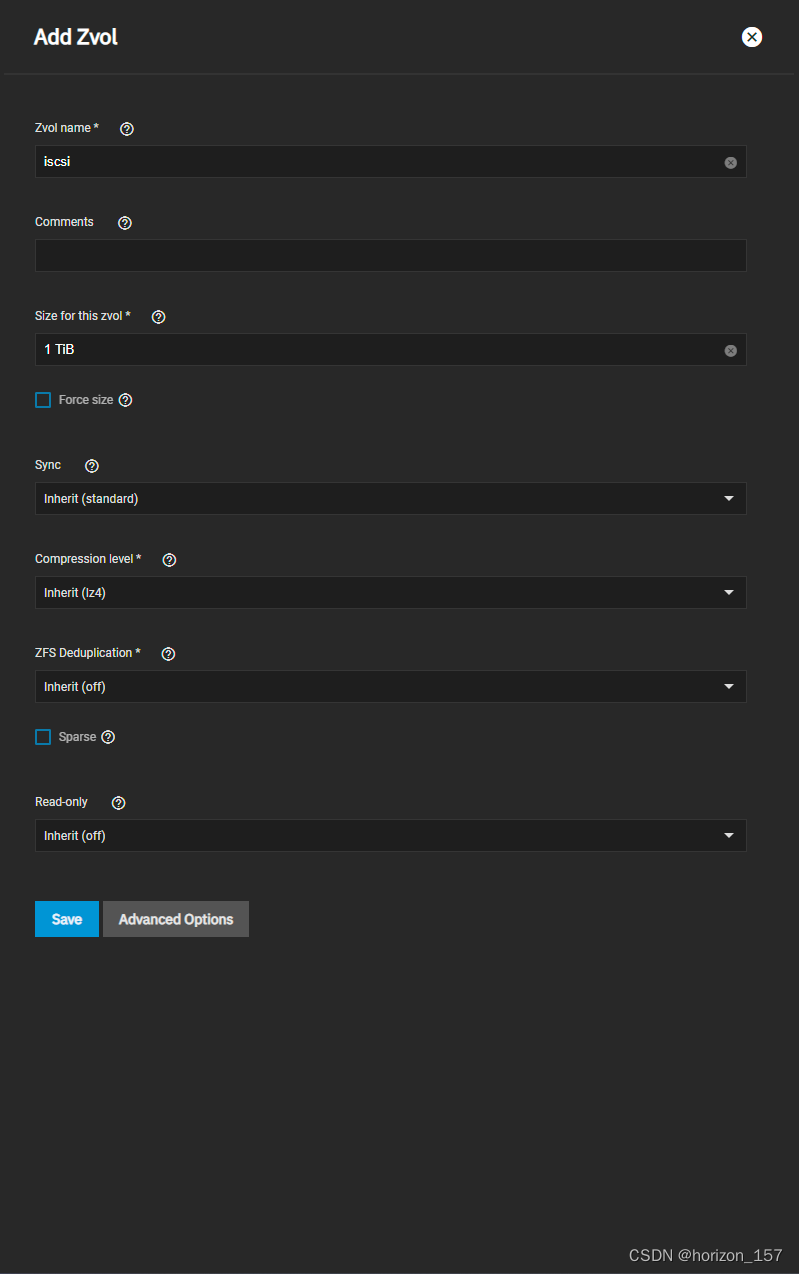TrueNas Scale 配置iSCSI存储服务_truenas iscsi-CSDN博客