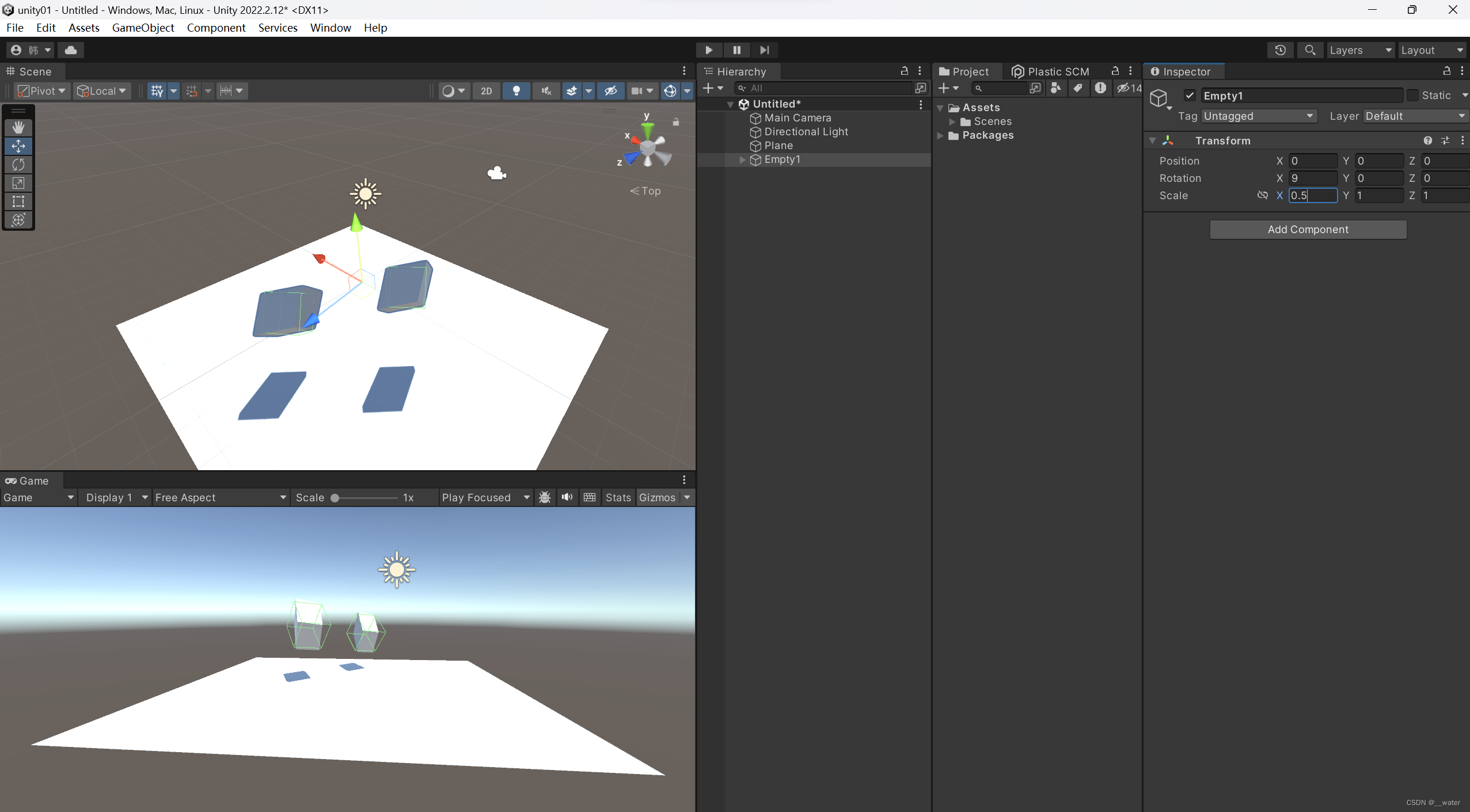 【入门-06-教程】Unity3D_unity添加父子约束-CSDN博客