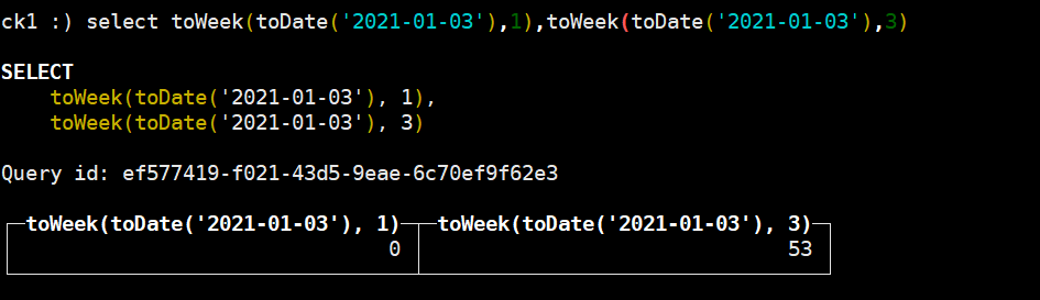 Clickhouse Date Functions - Programmer Sought