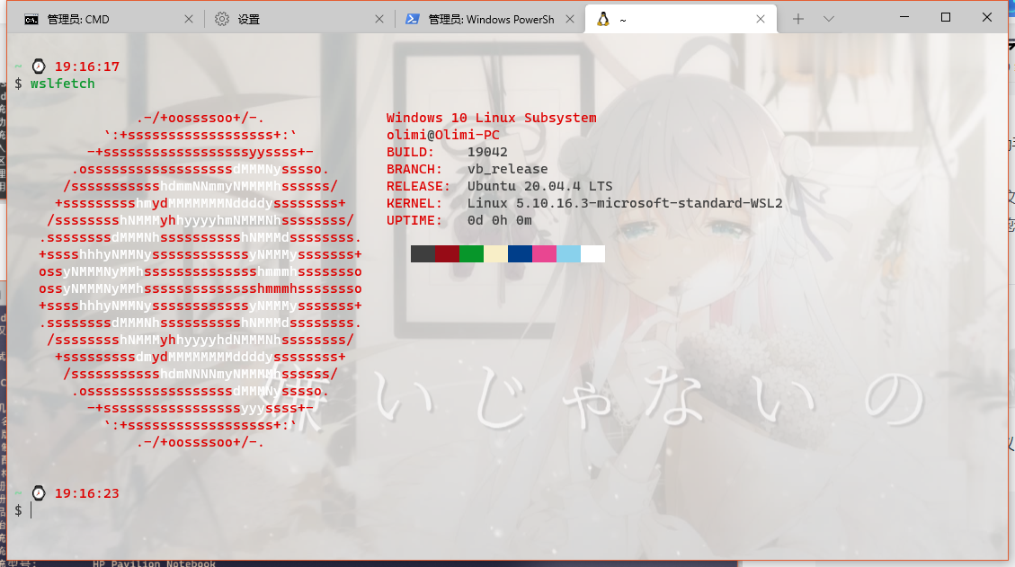 Windows Terminal + WSL + Ubuntu + 图形化 总结_wsl ubuntu图形界面-CSDN博客