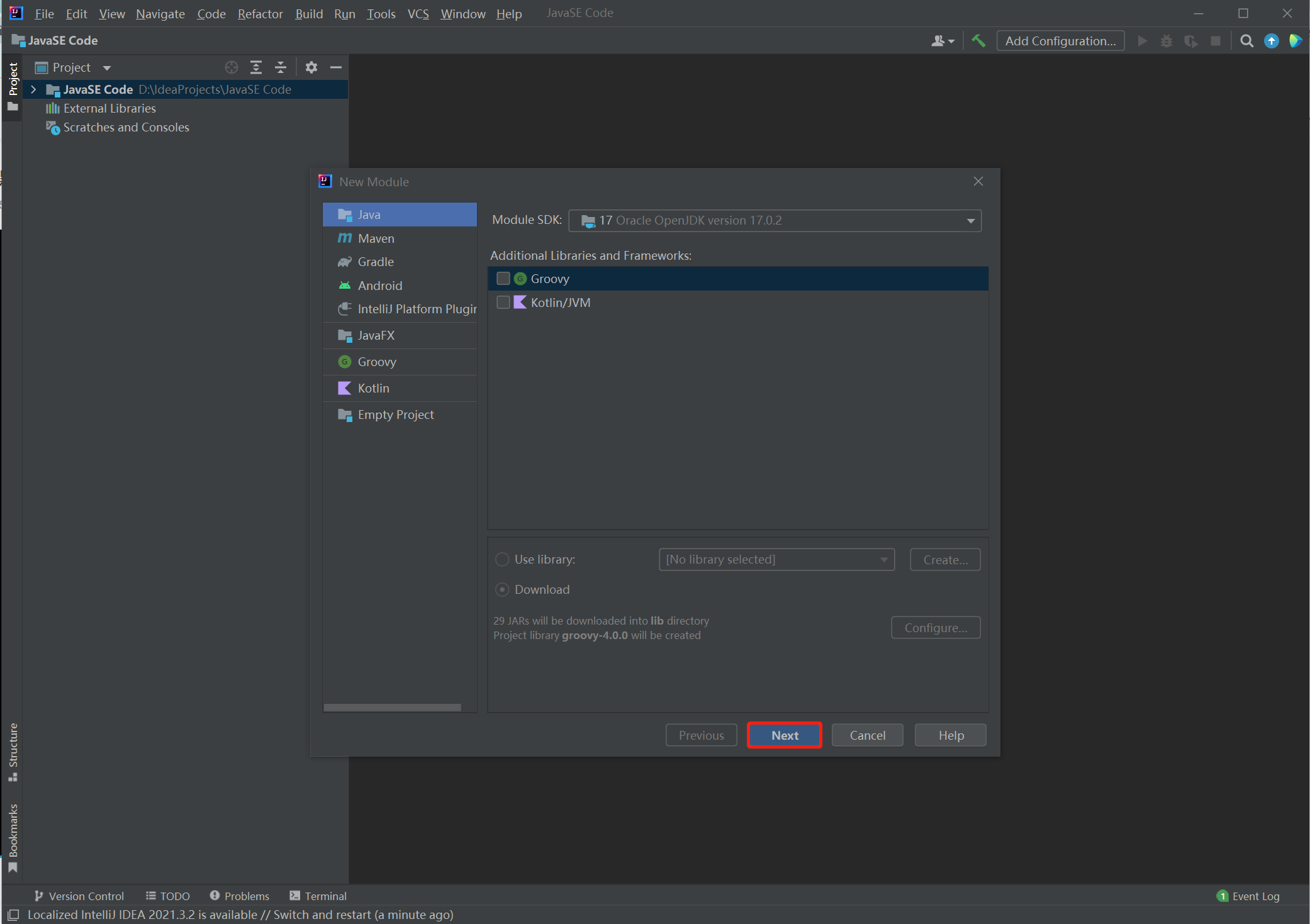 IDEA 2021.3.2 的下载、安装和使用教程_intellij idea 2021.3.2-CSDN博客