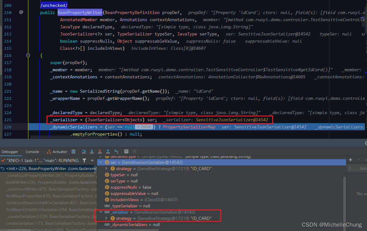 【RuoYi-Vue-Plus】学习笔记 28 - 数据脱敏 Json 序列化工具 SensitiveJsonSerializer（Jackson 源码）_若依数据脱敏-CSDN博客