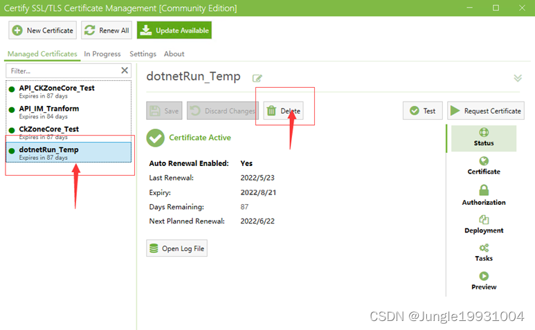 Windows IIS配置Https免费证书的最简单方法（借助Certify）_iis 证书配置-CSDN博客