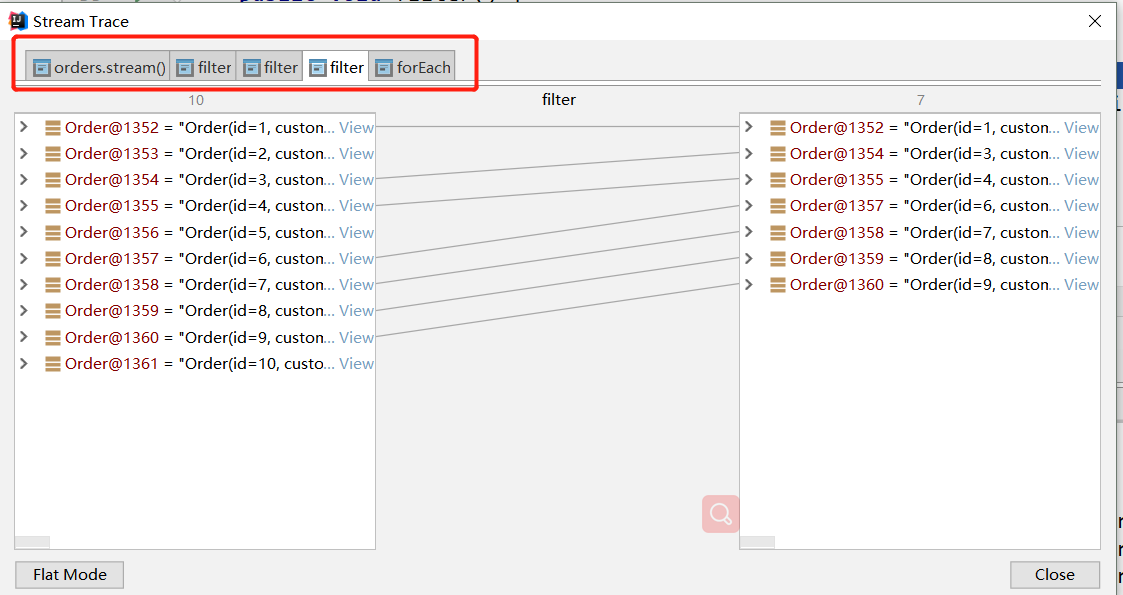 使用IDEA的StreamTrace功能调试Stream_trace current stream chain-CSDN博客
